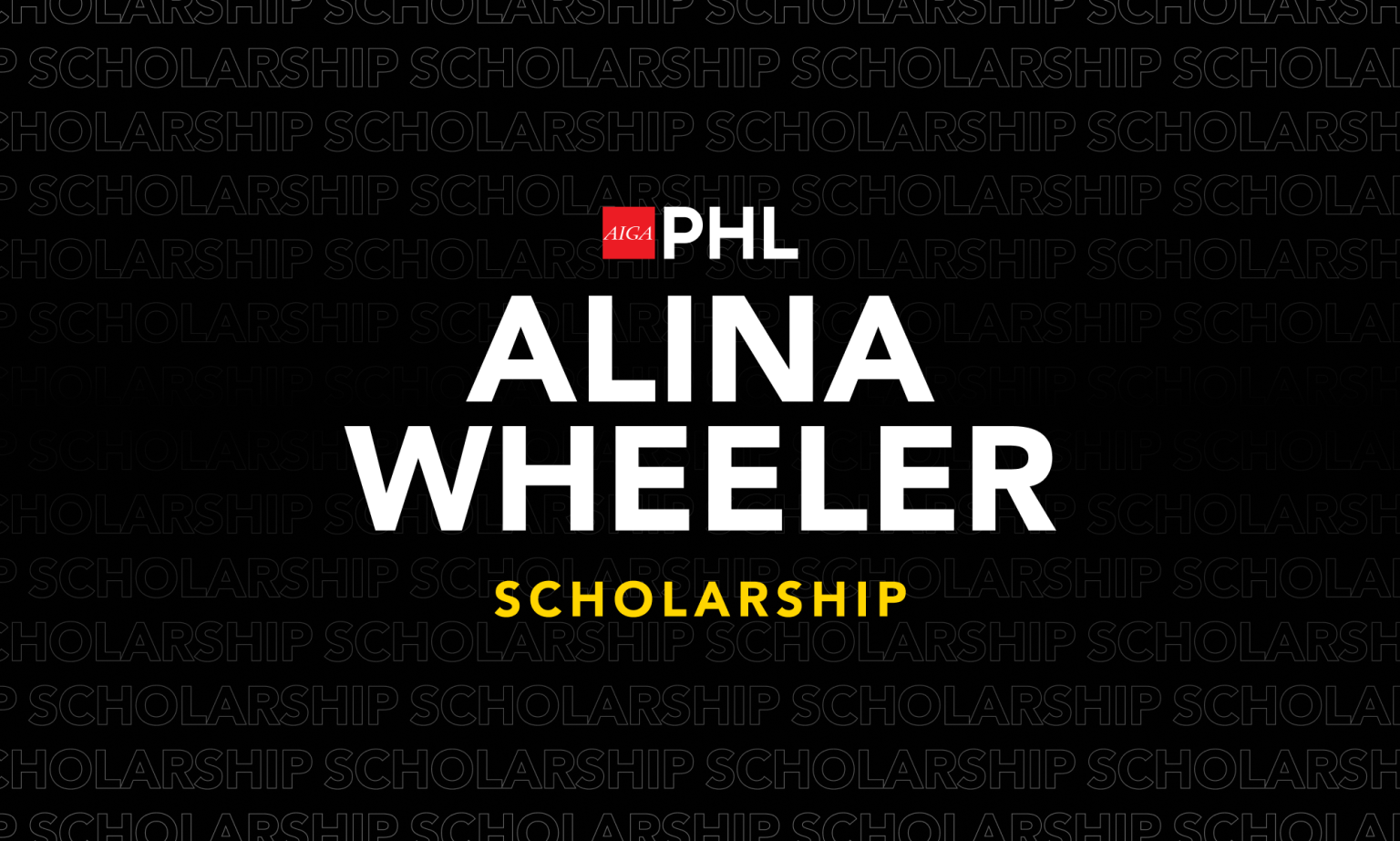 Alina Wheeler Memorial Scholarship | AIGA Philadelphia